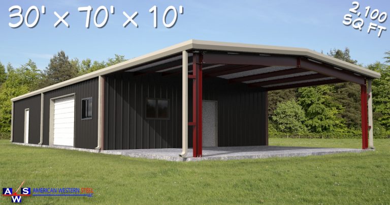 Metal Building Kits | Prefab Steel Buildings | American Western Steel