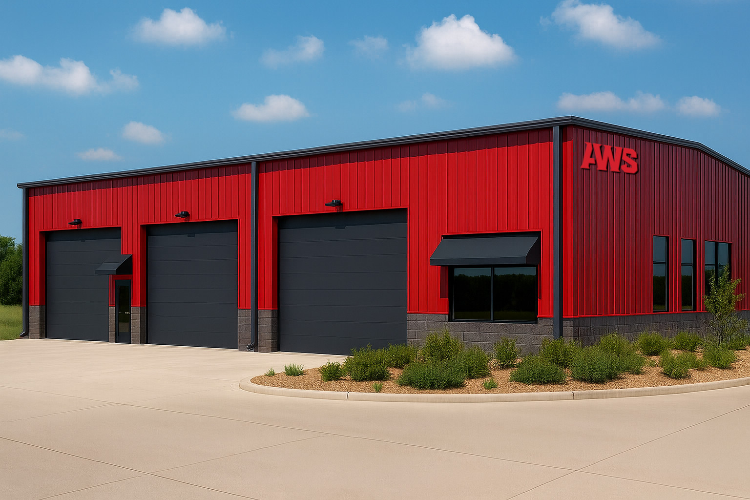 Turnkey Metal Buildings College Station | American Western Steel